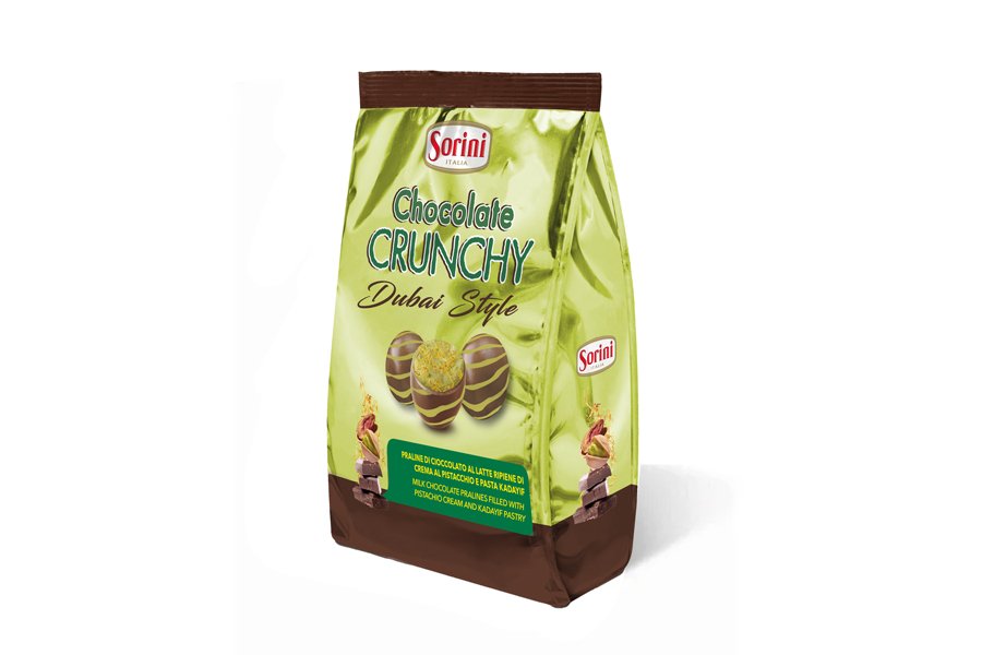 Sorini Chocolate Crunchy Dubai (200 g) – Ghiottonedolci.it